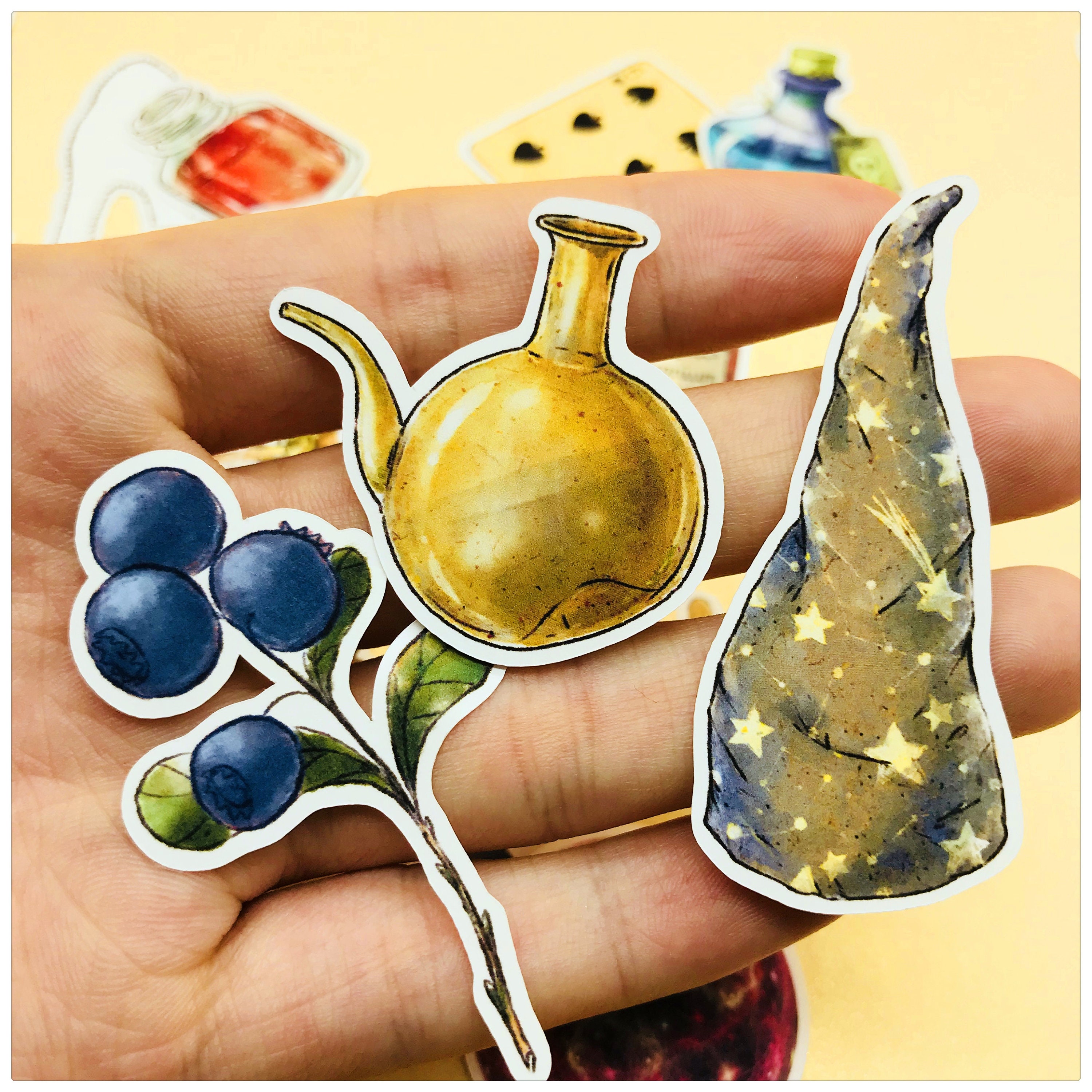 38pcs Magic Bottles Stickers/ Filofax Stickers/wizard Stickers | Etsy