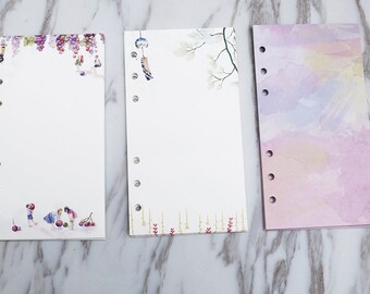 Personal Planner Inserts /colorful Inserts /personal Size | Etsy