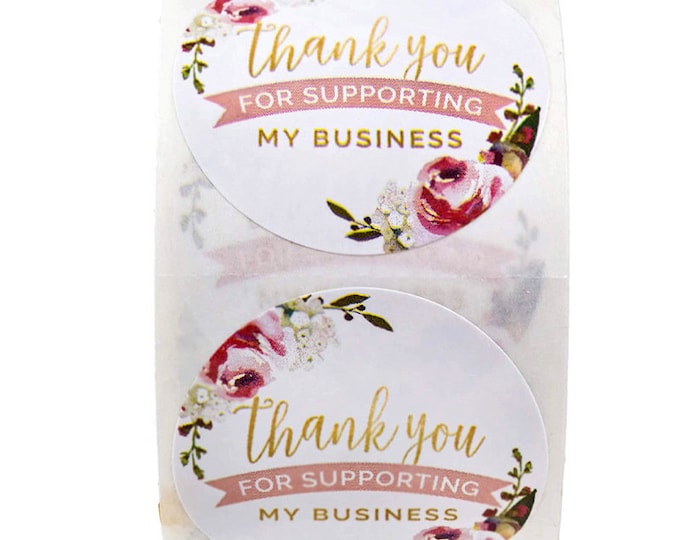 Thank You Stickers /8 Designs Packaging Stickers /modern - Etsy