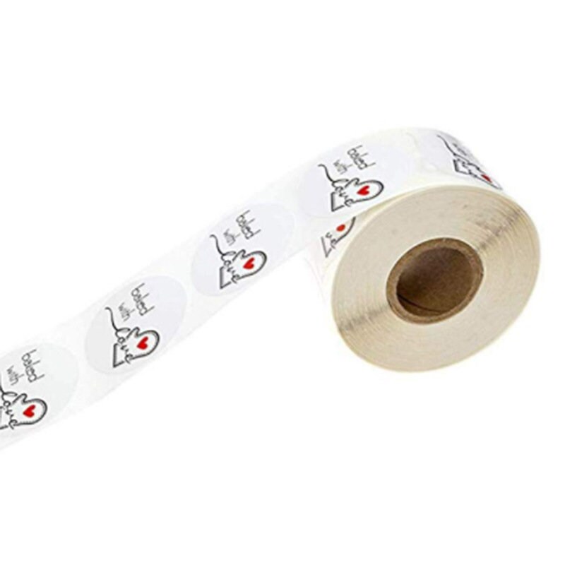 Baked With Love Roll Stickers Bakery Gift Wrapping Supply - Etsy