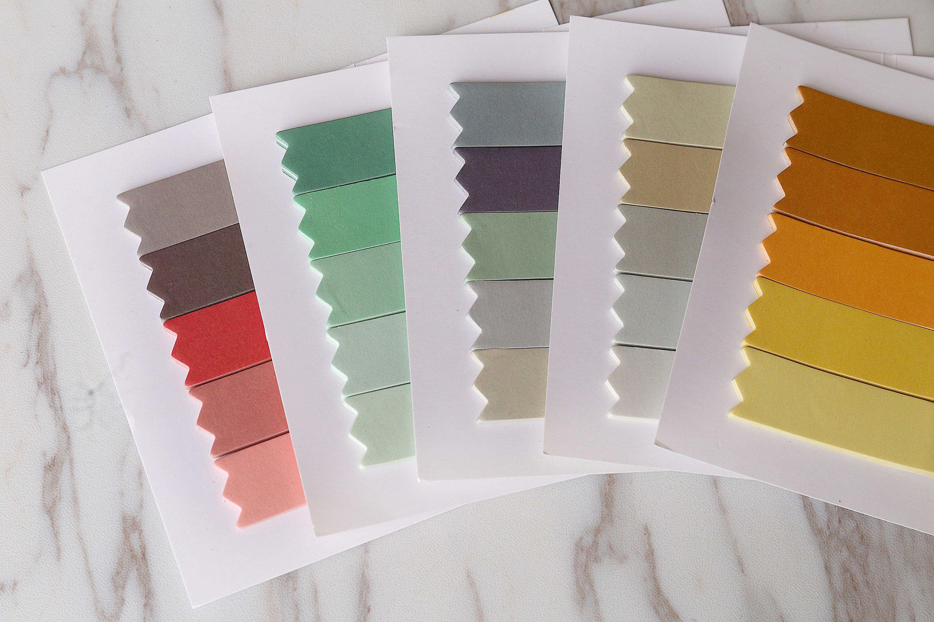 Colorful Sticky Notes/seasonal Fade Color Sticky Note/planner - Etsy