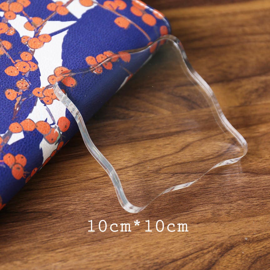 Transparent Stamp Block/acrylic Block for Clear Stamp/acrylic - Etsy