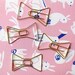 4pc Gold Bow Paper Clips, Gold Bookmarks Metal Paper Clip,binder Clips ...