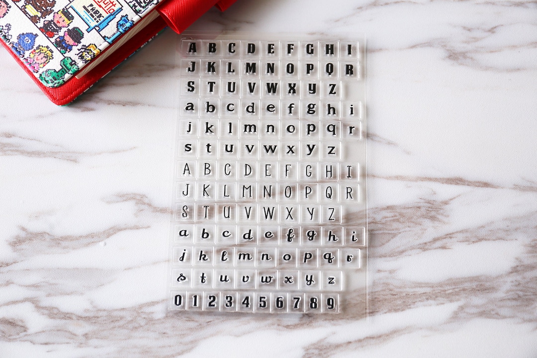 Letters Stamp/capital Stamp/ Number Stamp/alphabet Stamp/ Lowercase ...