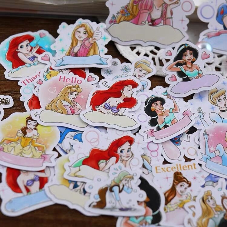 Princess Stickers/girls Stickers / Planner Stickers/ Filofax - Etsy