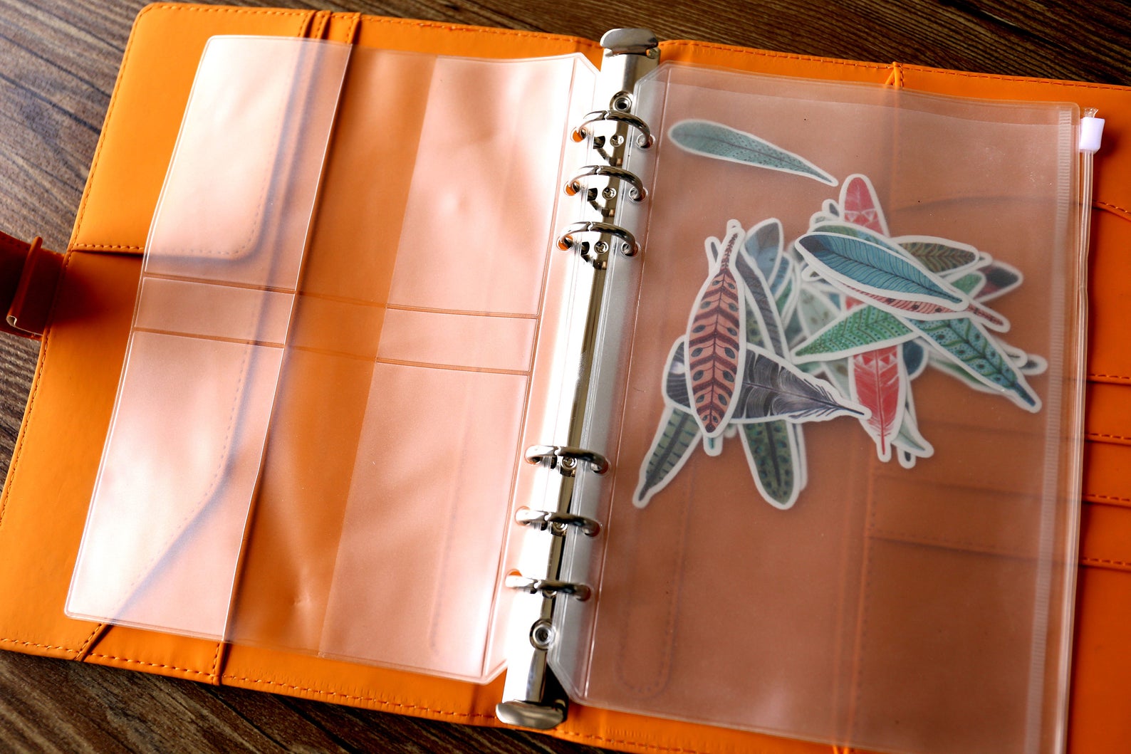 A5/A6 Zipper Pouch/PVC Pouch/stickers storage/insert/Card | Etsy