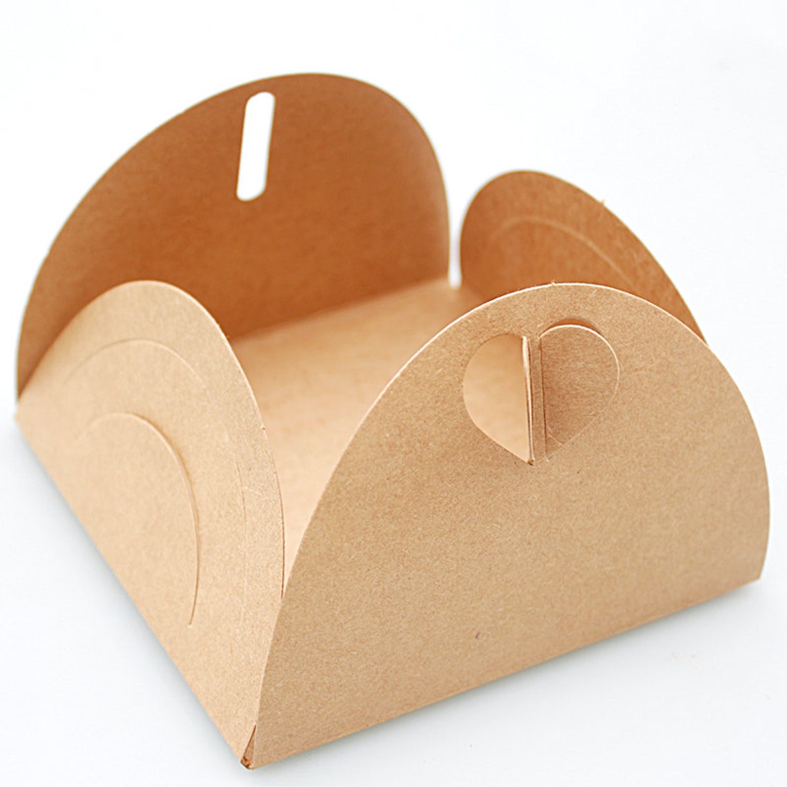 Heart Paper Sleeves /three Layer CD Sleeve Recycled Kraft - Etsy