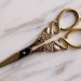 Peacock Scissor /gold Antique Vintage Scissors /embroidery Scissors ...