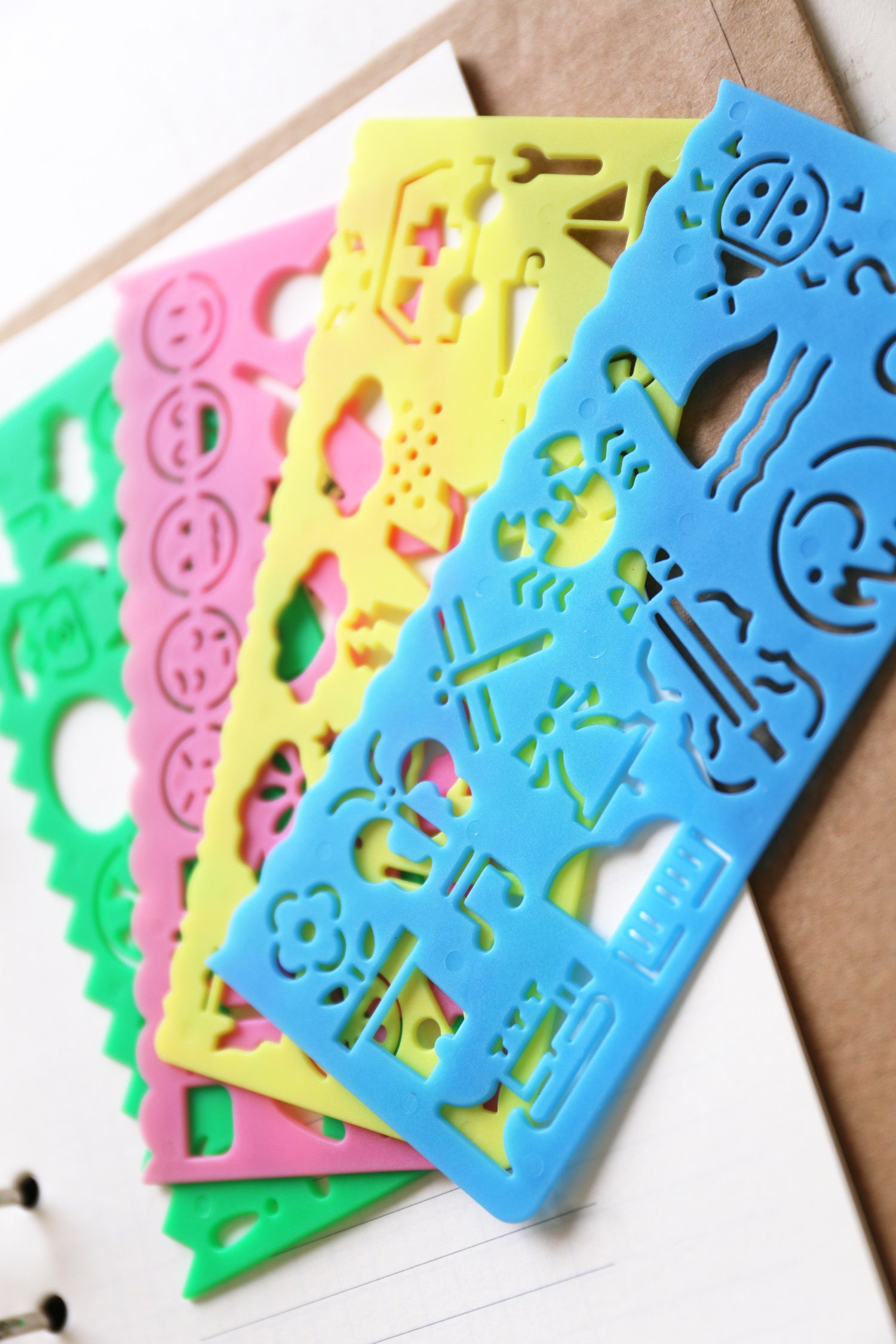 Plastic Planner Stencil 2 / Bullet Journal Stencil/rvs Planner - Etsy