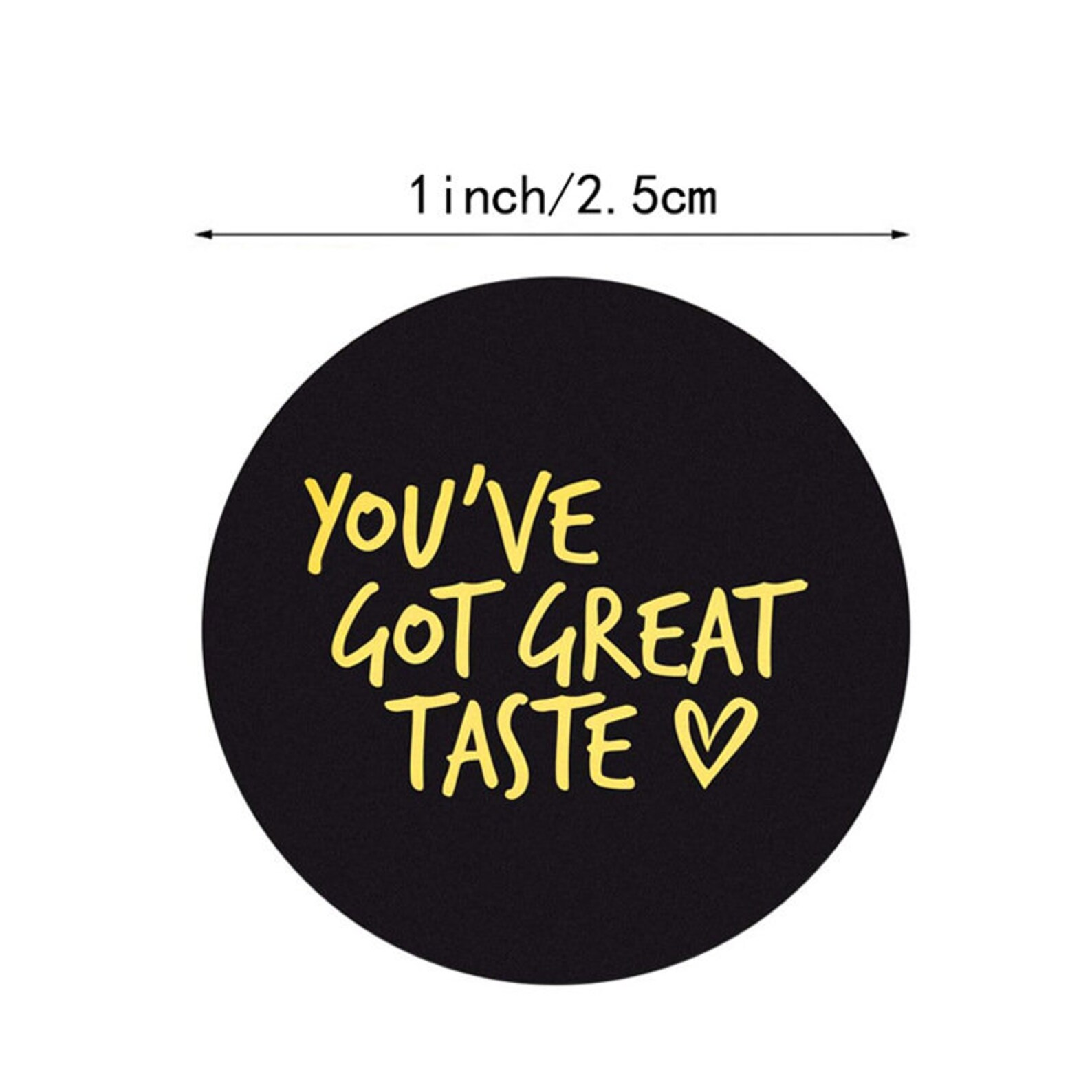 You Have Got Great Taste Sticker Business Stickers Bakery | Etsy
