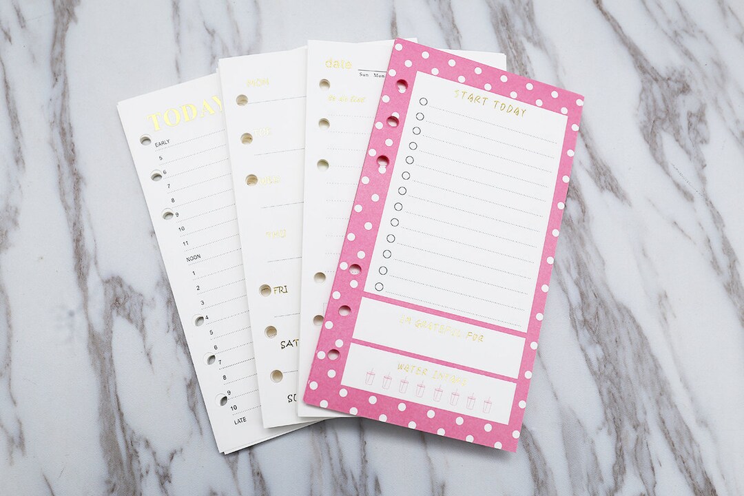 Personal Planner Inserts /colorful Inserts /personal Size Planner ...