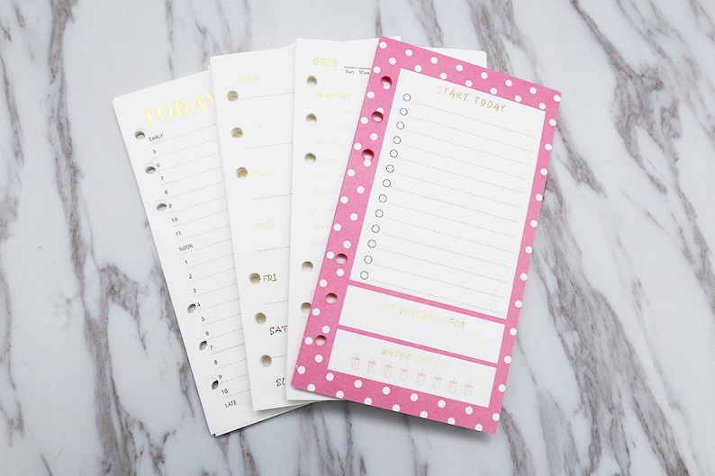 Personal Planner Inserts /colorful Inserts /personal Size - Etsy