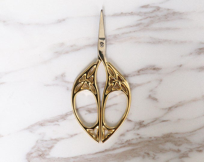 Peacock Scissor /gold Antique Vintage Scissors /embroidery - Etsy