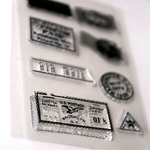 Stamp and Seal Set Clear Rubber Stamps/splash Stamps/planner Stamps ...