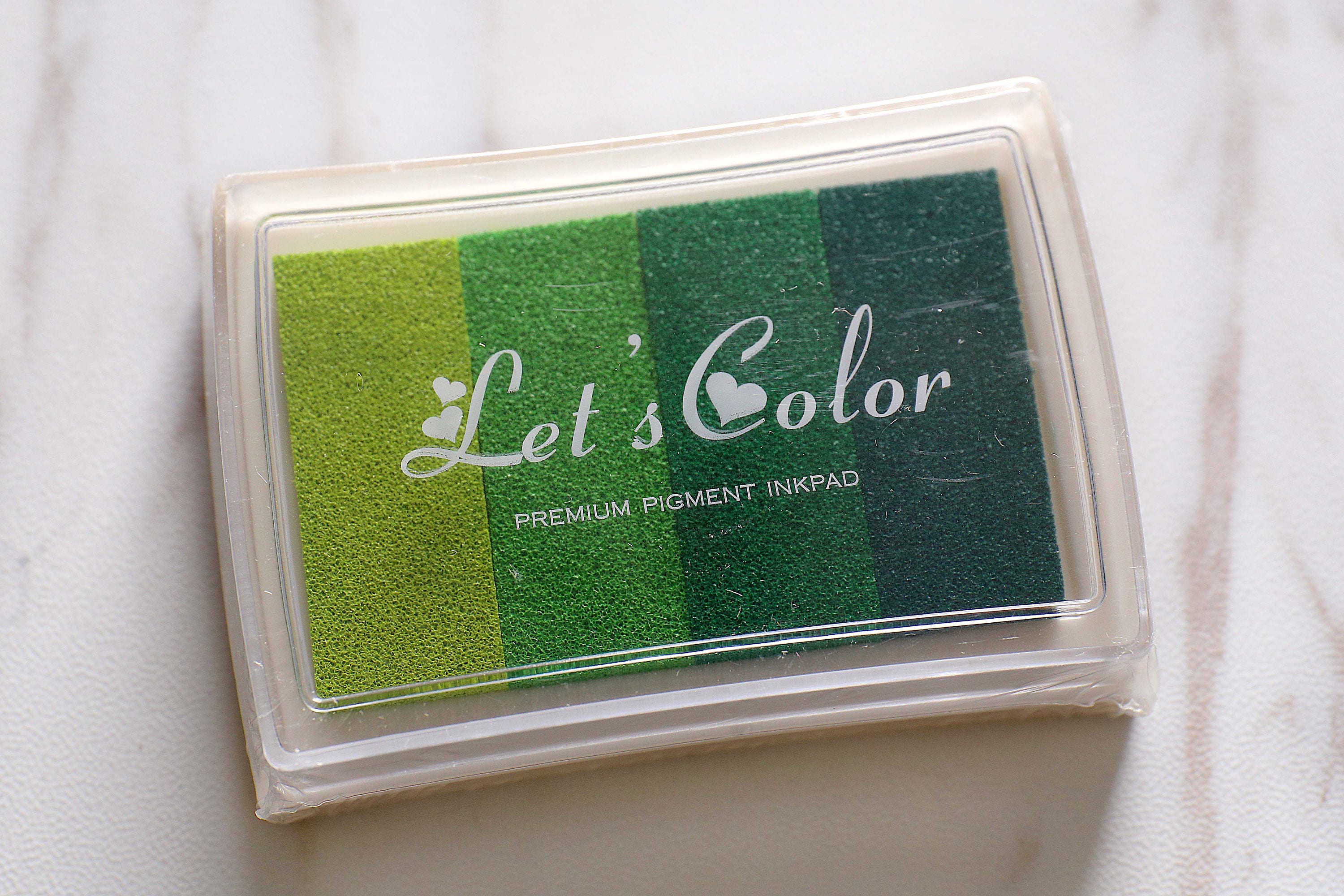 24 Colors Gradient Ink Pad /multicolor Rainbows Stamps/ink - Etsy