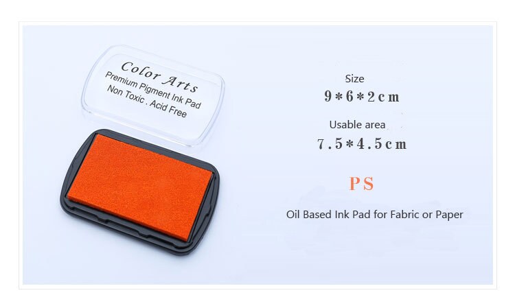 15 Shades Choose Colour High Quality Oil Based Ink Pad for | Etsy