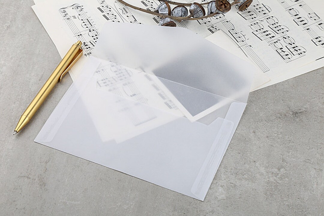 Transparent Envelopes / White Clear Envelopes/clear Envelopes ...
