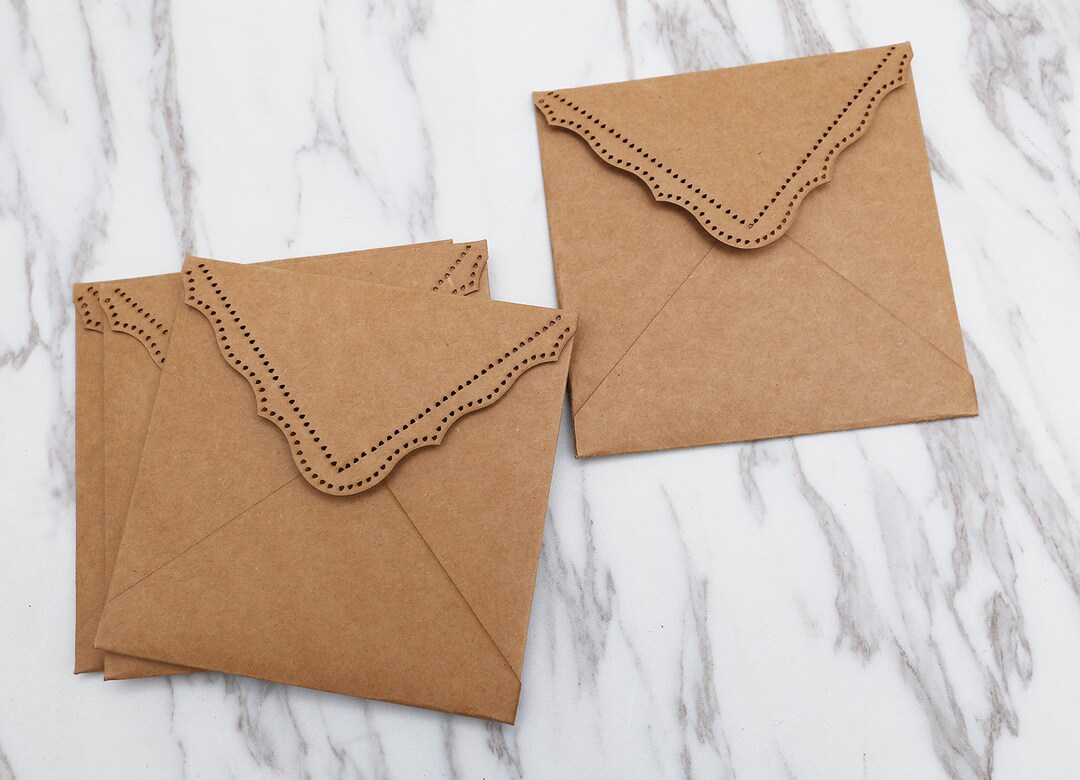 Kraft Paper CD Sleeve/kraft Paper Envelopes / Kraft Wedding Envelope ...