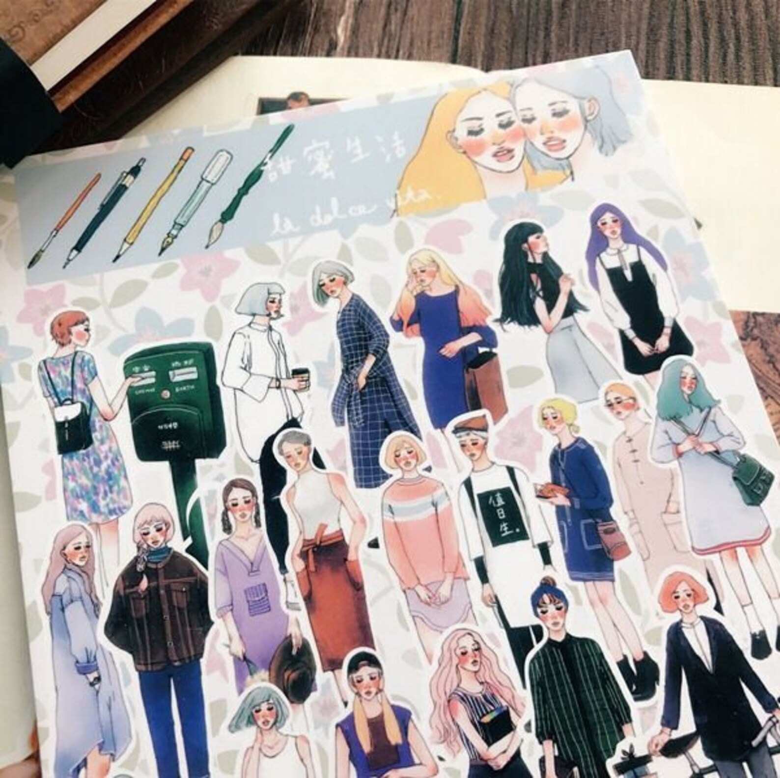 281pcs Girls Stickers Diary/ Planner Stickers/ Filofax - Etsy