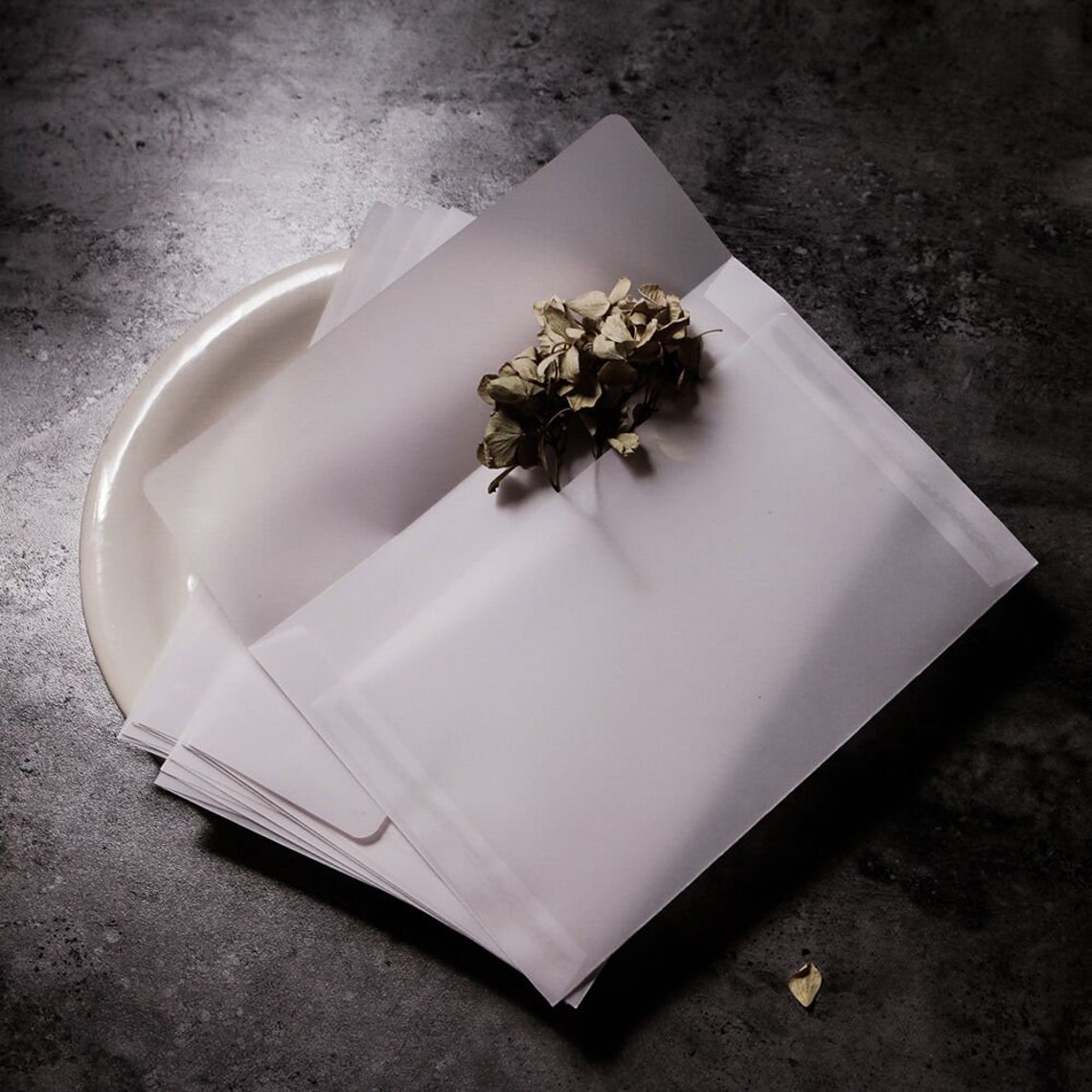 Transparent Envelopes /Clear Envelopes /white clear | Etsy