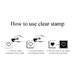 World Map Clear Stamp/earth Rubber Stamp/continents Clear Transparent ...