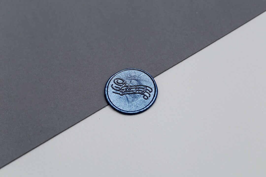Music Notes Wax Seal Stamp/musical Clef Wax Seal Stamp/musical Party ...