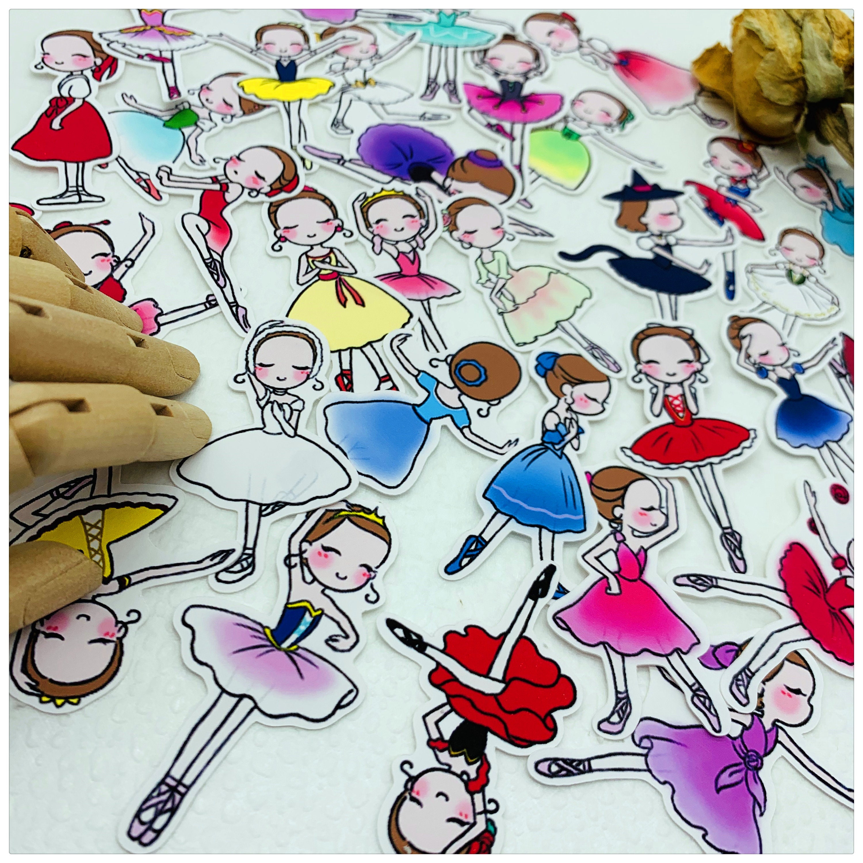 39pcs Ballet girls Stickers / dancing Sticker / Planner | Etsy