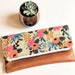 Rifle Paper Co Les Fleurs Clutch: Fold Over Clutch, Vegan Leather Bag ...