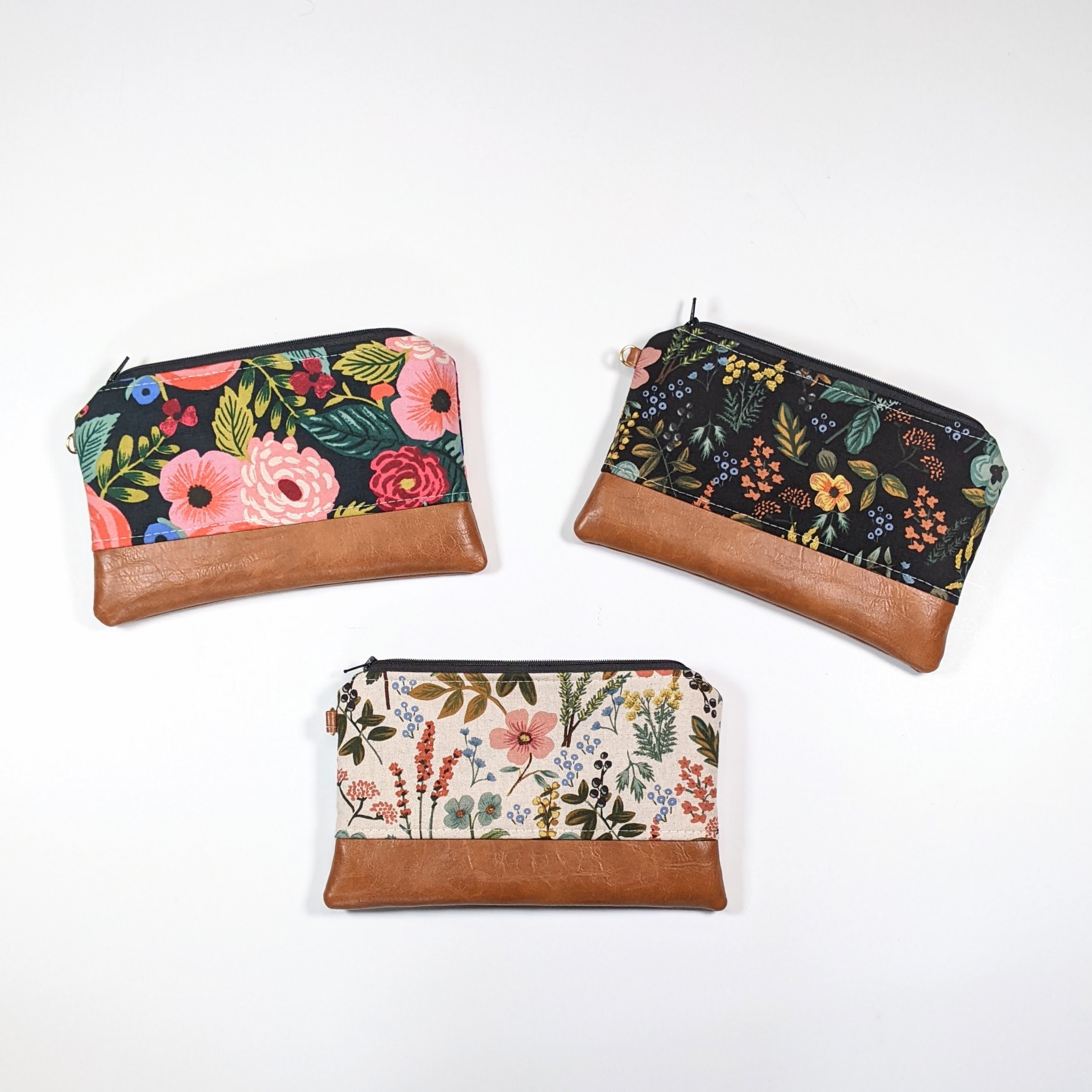 Rifle Paper Co Floral Wristlet: Small Bag, Wristlet Clutch, Bridesmaid ...