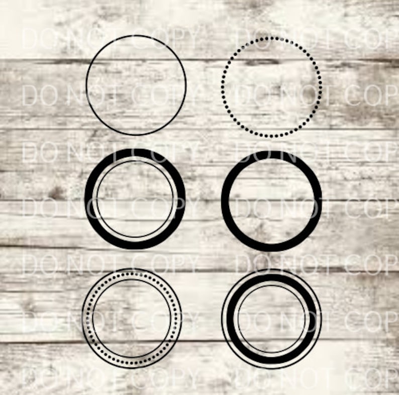 CIRCLE FRAMES - Etsy