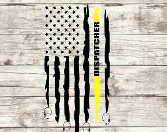 Dispatcher Flag Svg | Etsy