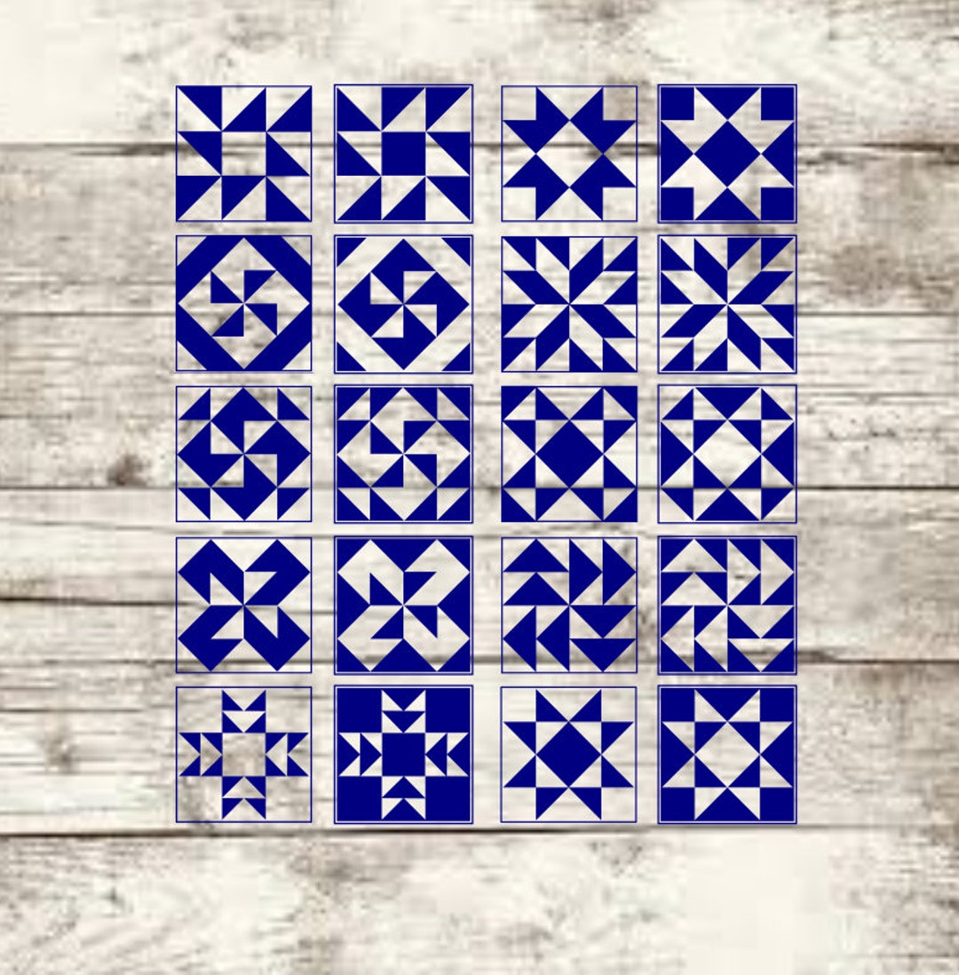 Two Tone Quilt Blocks - Etsy