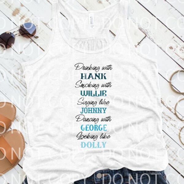 Country Singers Svg - Etsy