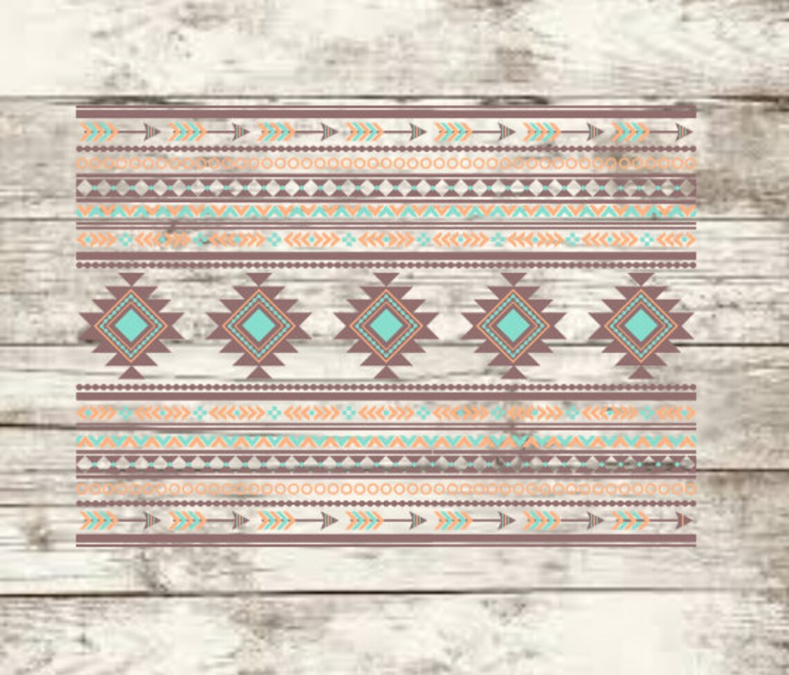 Western Aztec Pattern SVG - Etsy