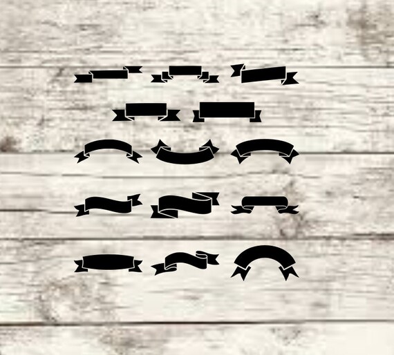 Banners SVG | Etsy