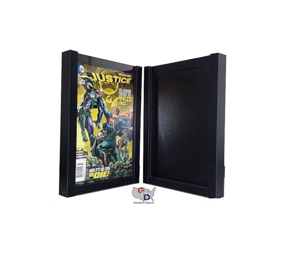 Lot of 2 Standard Sized Comic Book Magazine Display Case Frame by ...
