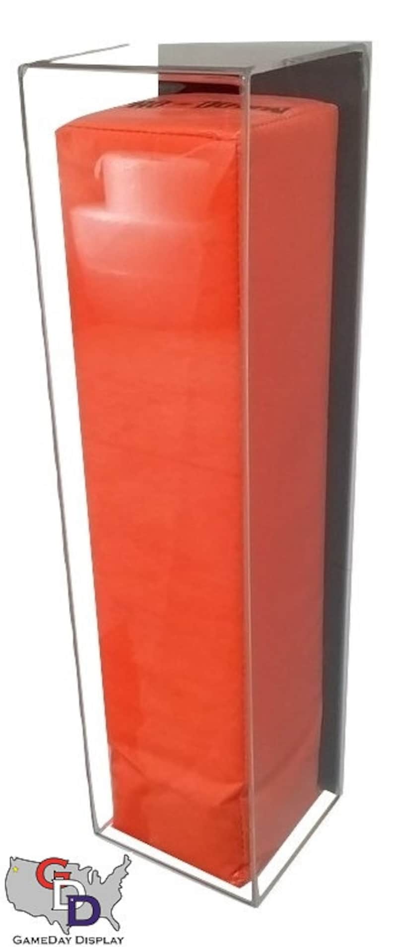 Acrylic Wall Mount Full Sized Footbal End Zone Pylon Display - Etsy