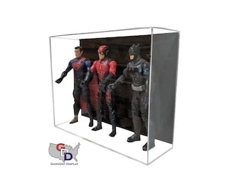 Acrylic Wall Mount Action Figure Display Case 1:6 or 1/6 Scale | Etsy