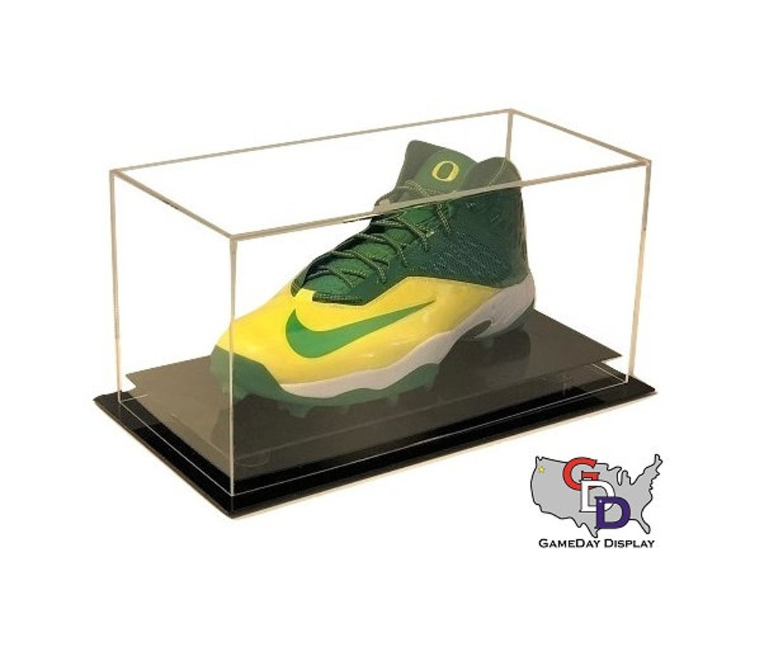 Acrylic Desk Counter or Table Top Large Shoe Display Case Size | Etsy