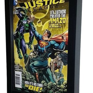 Lot of 2 Standard Sized Comic Book Magazine Display Case Frame by ...