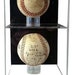 Acrylic Wall Mount Vertical Double Baseball Display Case by Gameday ...