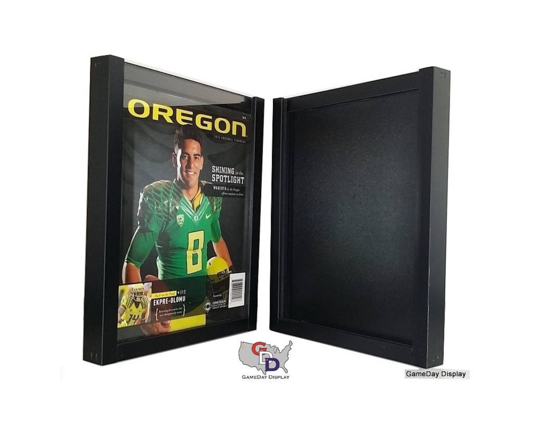 Lot of 2 Standard Sized Magazine Display Case Frame by Gameday Display ...