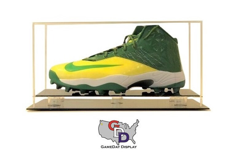 Acrylic Desk Counter or Table Top Large Shoe Display Case Size - Etsy