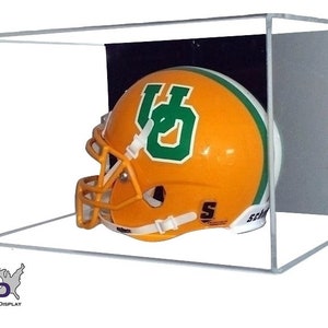 Acrylic Wall Mount Mini Helmet Display Case by Gameday Display - Etsy