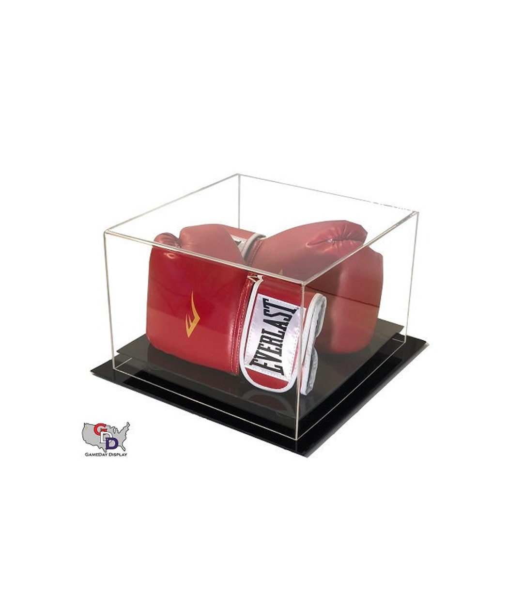 Acrylic Desk or Counter Top Double Boxing Glove Display Case by Gameday ...