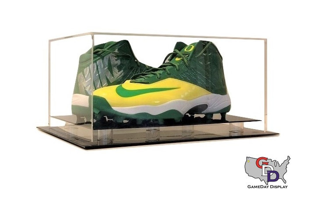 Acrylic Desk Counter or Table Top Large Shoe Pair Display Case - Etsy