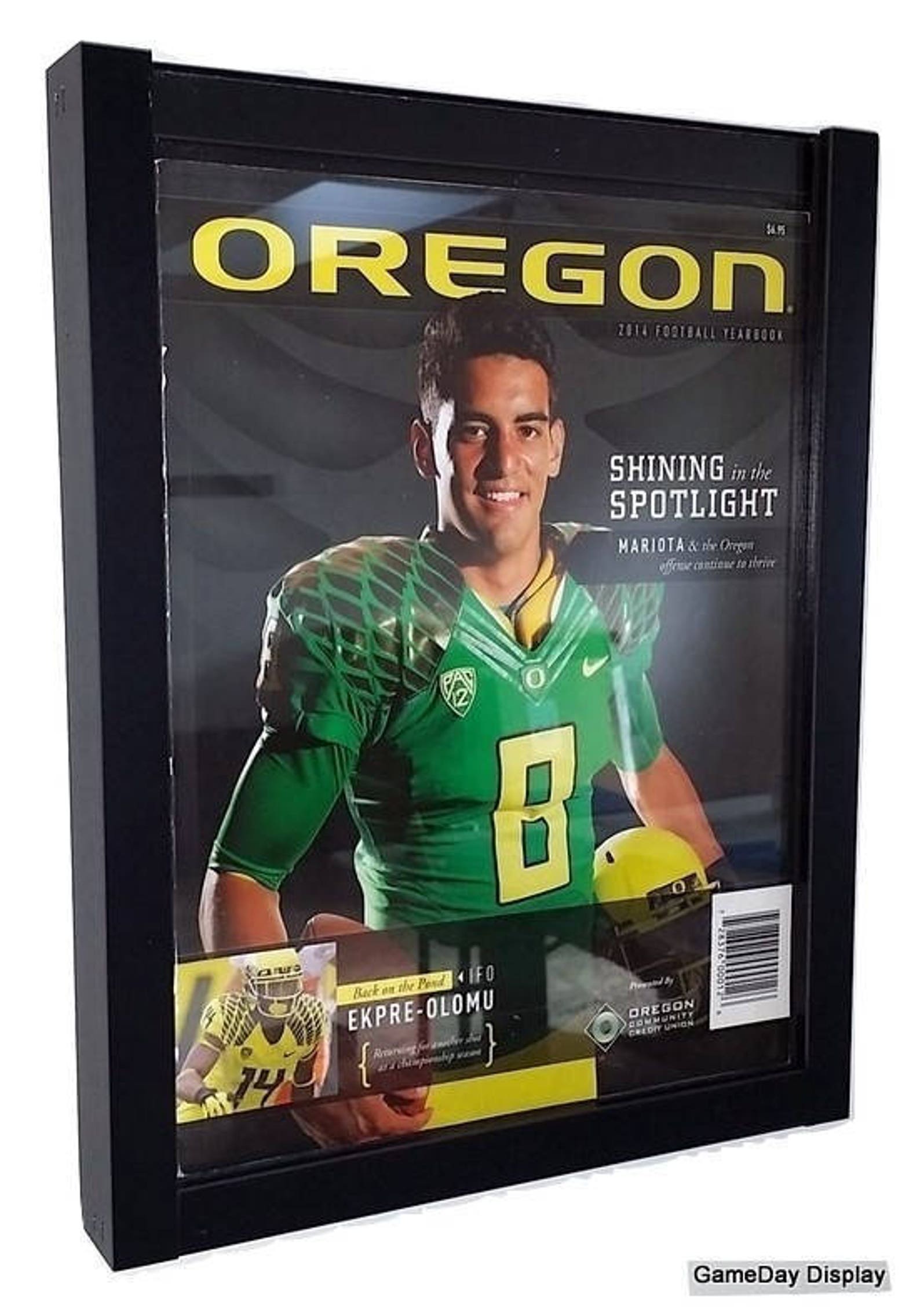 Lot of 4 Standard Sized Magazine Display Case Frame by Gameday Display ...