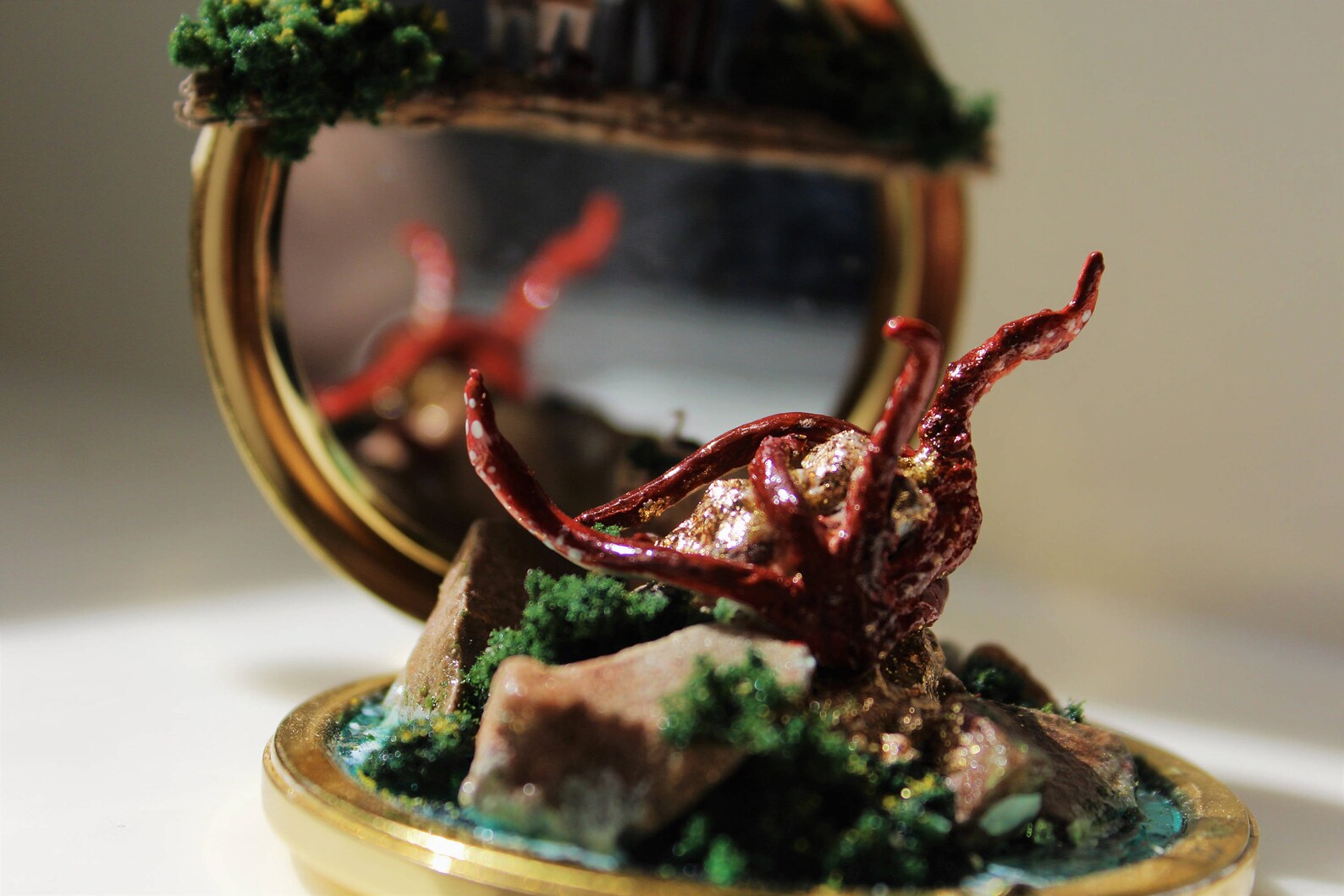 Made to Order Miniature Diorama Fantasy World Compact Mirror - Etsy