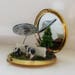 Made to Order- Miniature Diorama Fantasy World Compact Mirror Tiny UFO ...