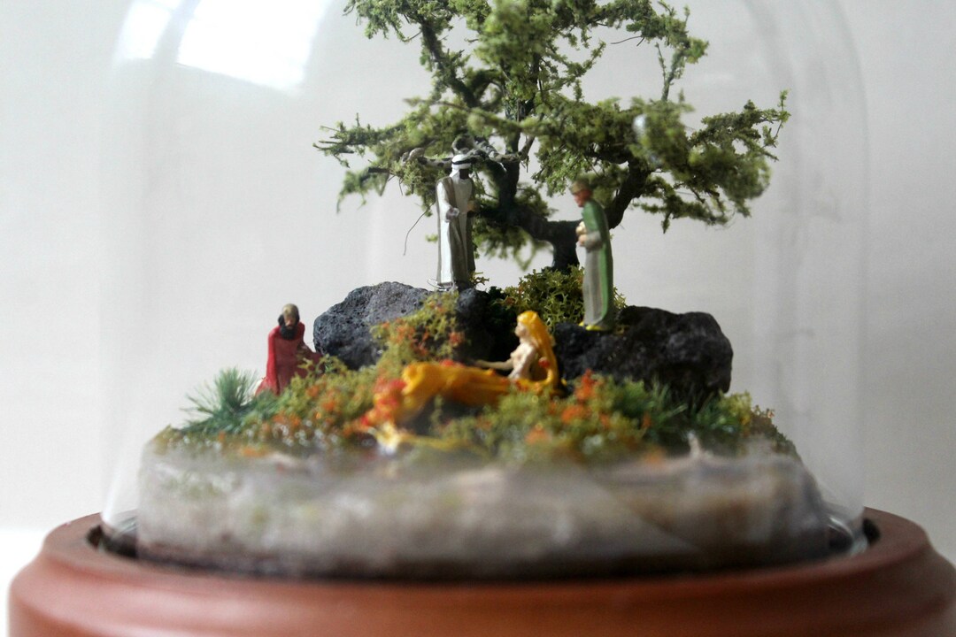 Made to Order- Miniature Diorama Fantasy Fairy Tale Micro World Glass ...